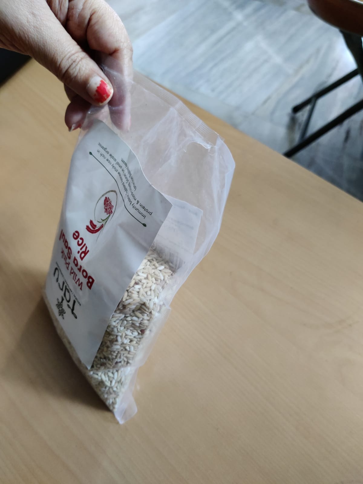 Taru Naturals Bora/Boka Saul Sticky Rice Assam 400 g | Glutinous ...