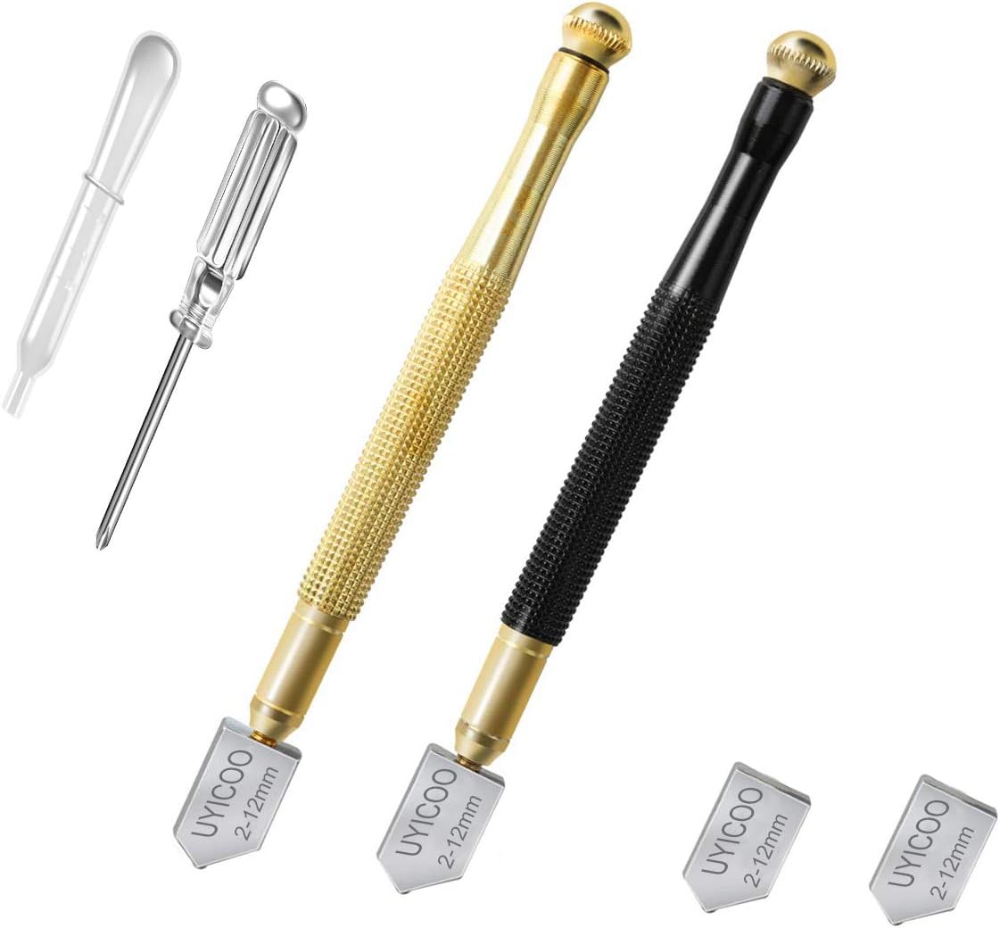 Amazon.com: UYICOO Glass Cutter Tool Set for Mosaic/Tiles/Mirror ...