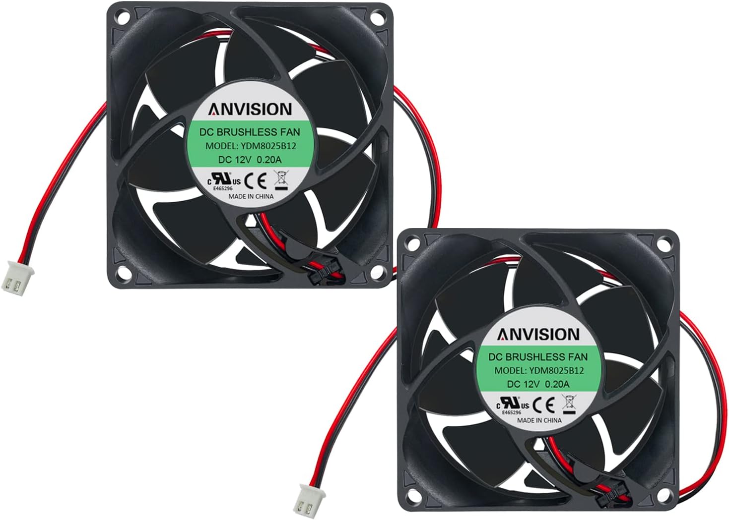 Amazon.com: Internal Power Supply Fan, 2-Pin, 7mm : Electronics