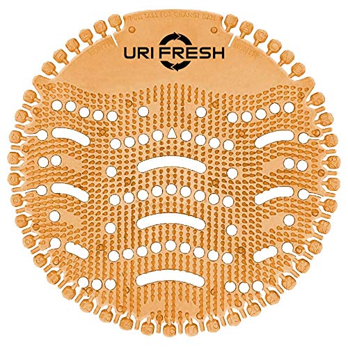 Urinal Screen & Deodorizer (10 pack With Gloves) 3.0 Urinal Mat Mango ...