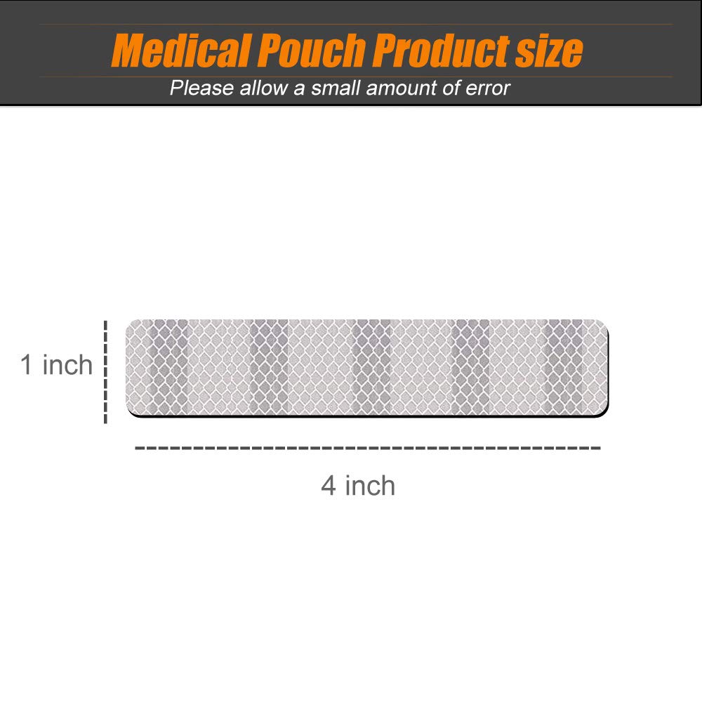 Snapklik.com : R.SASR 6 Pack Extra Reflective Patch Hook Fastener For ...