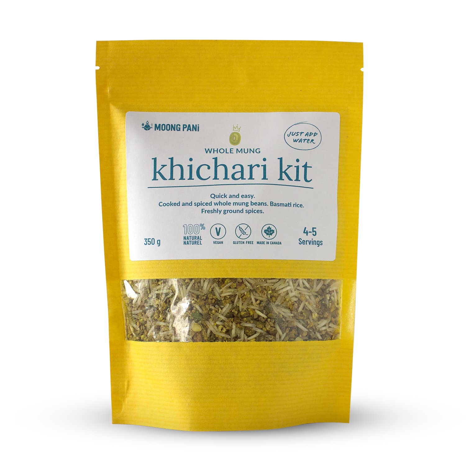 Buy KHICHARI (Kitchari - Indian Risotto) | SPROUTED, COOKED, and SPICED ...