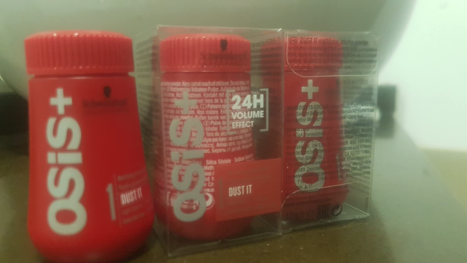 Amazon.com : OSiS+ Dust It Mattifying Powder, 0.35-Ounce (3-Pack ...