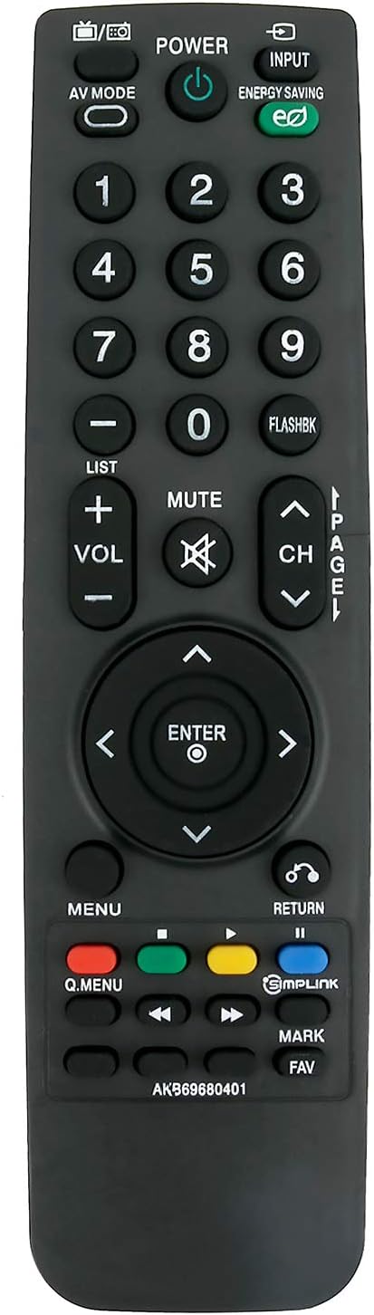 Amazon.com: New MKJ42519621 RepLaced Remote fit for LG LCD TV 47LU60 ...