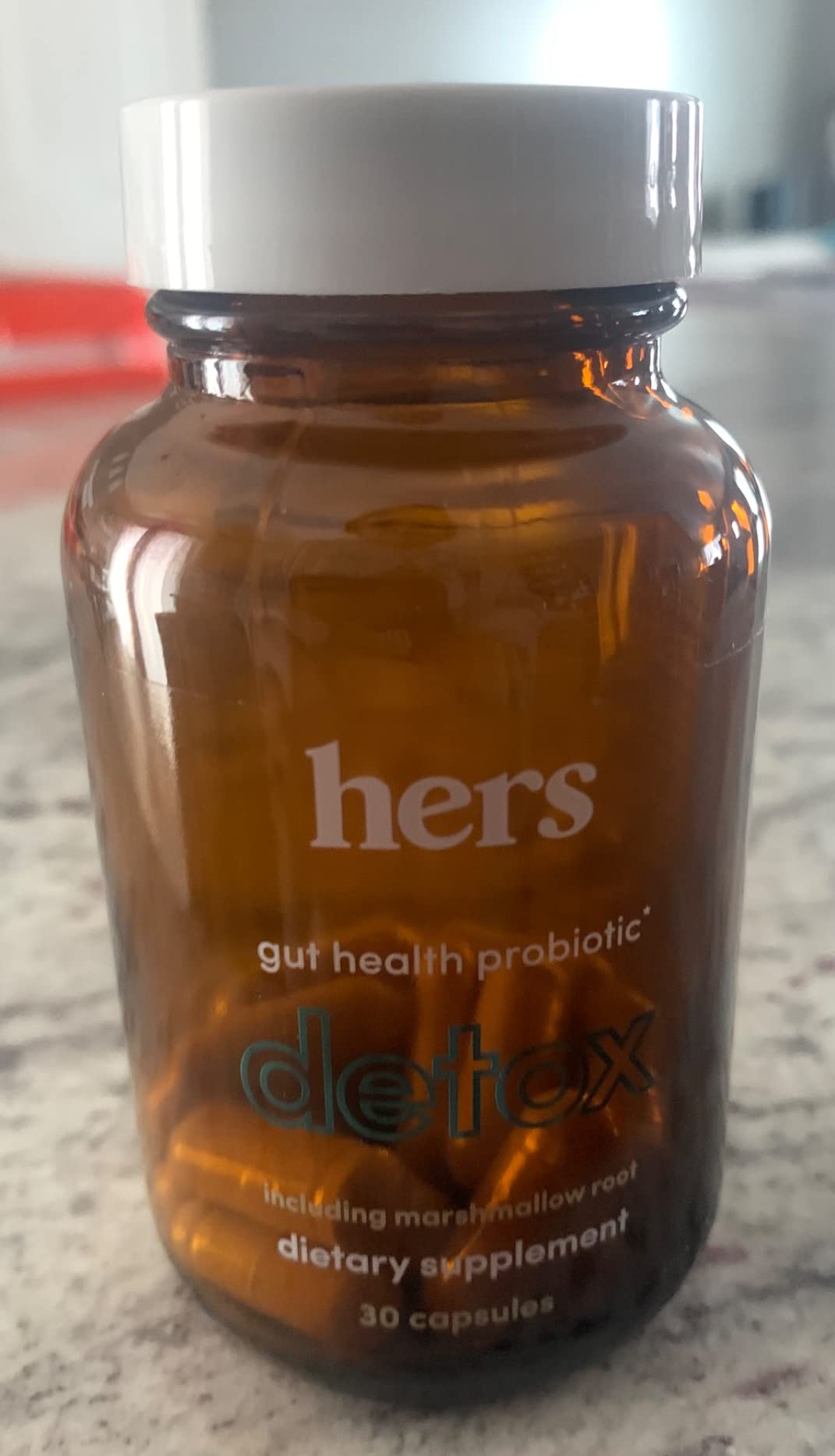 Amazon.com: Hers Detox Supplement - Women's Probiotic Supplement for ...