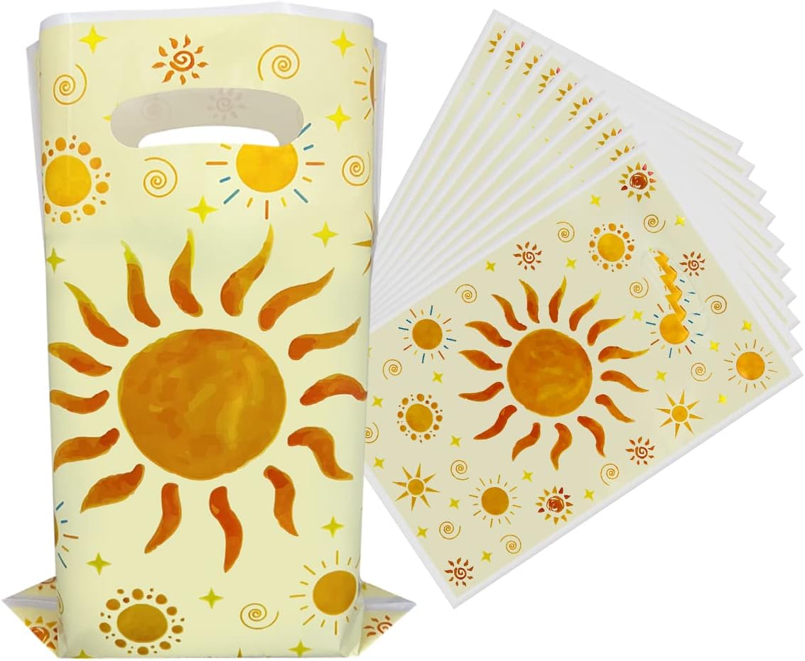 Amazon.com: OULUN 30Pcs Boho Sun Party Favor Bags, Boho Style Gift Bags ...