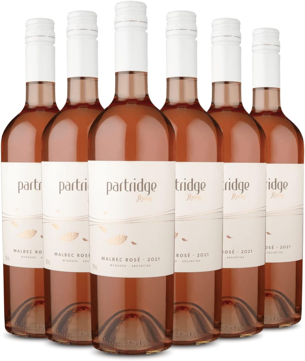 Kit 6 Vinho Rosé Partridge Flying Malbec Rosé 2021 750ml | Amazon.com.br