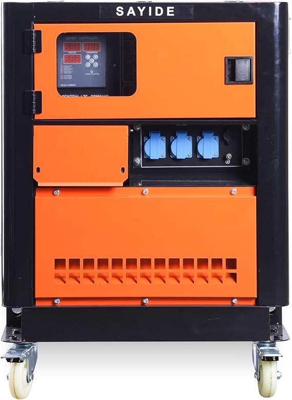 Amazon.com: 20000Watt 1063Cc Generator Electric Start Twin-Cylinder ...