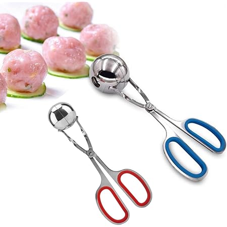 Amazon.com: Norpro Stainless Steel Meat Baller: Meatball Maker: Home ...