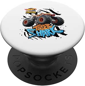 Amazon.com: Hot Wheels - Tiger Shark Orange PopSockets Standard PopGrip ...