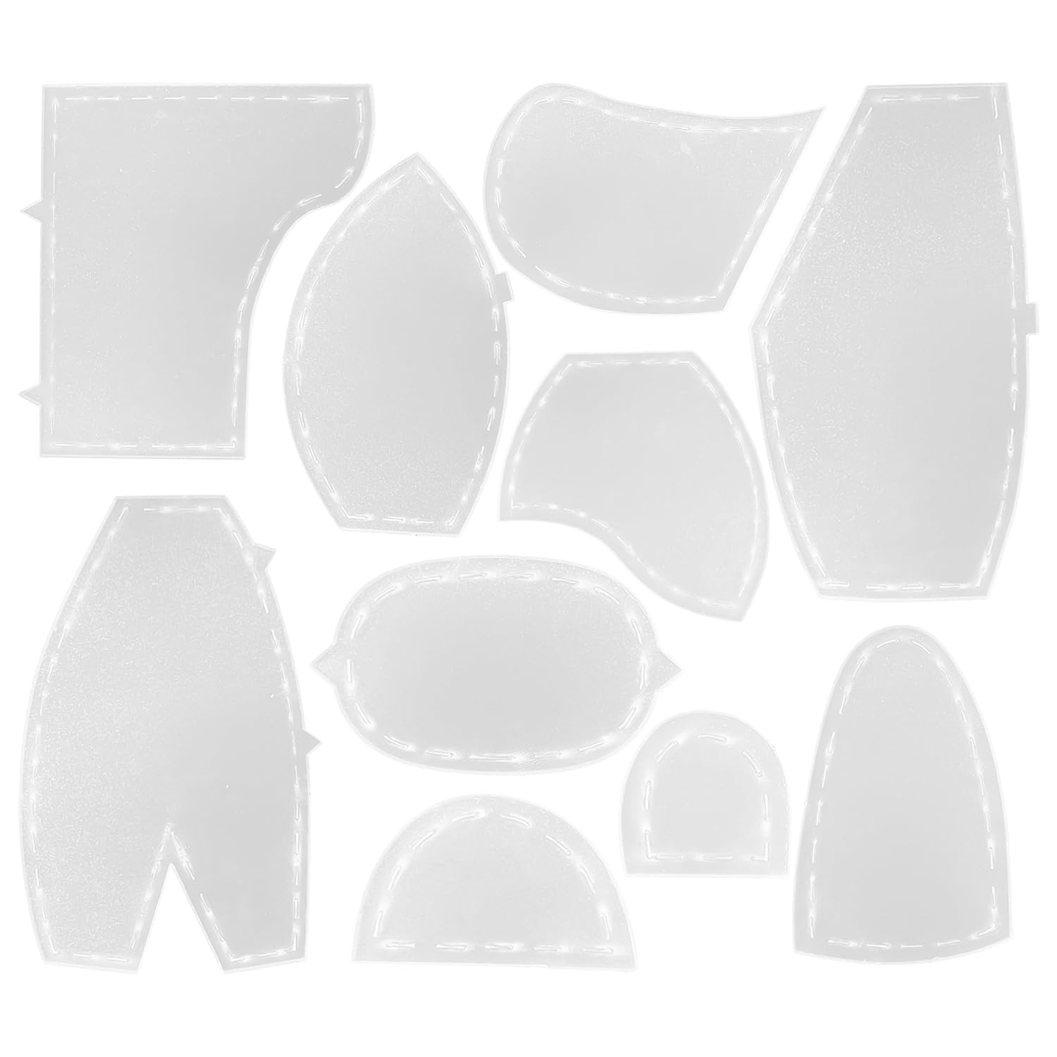 10 Pieces 1 Memory Bear Sewing Kit, Memory Bear Template Ruler Set ...