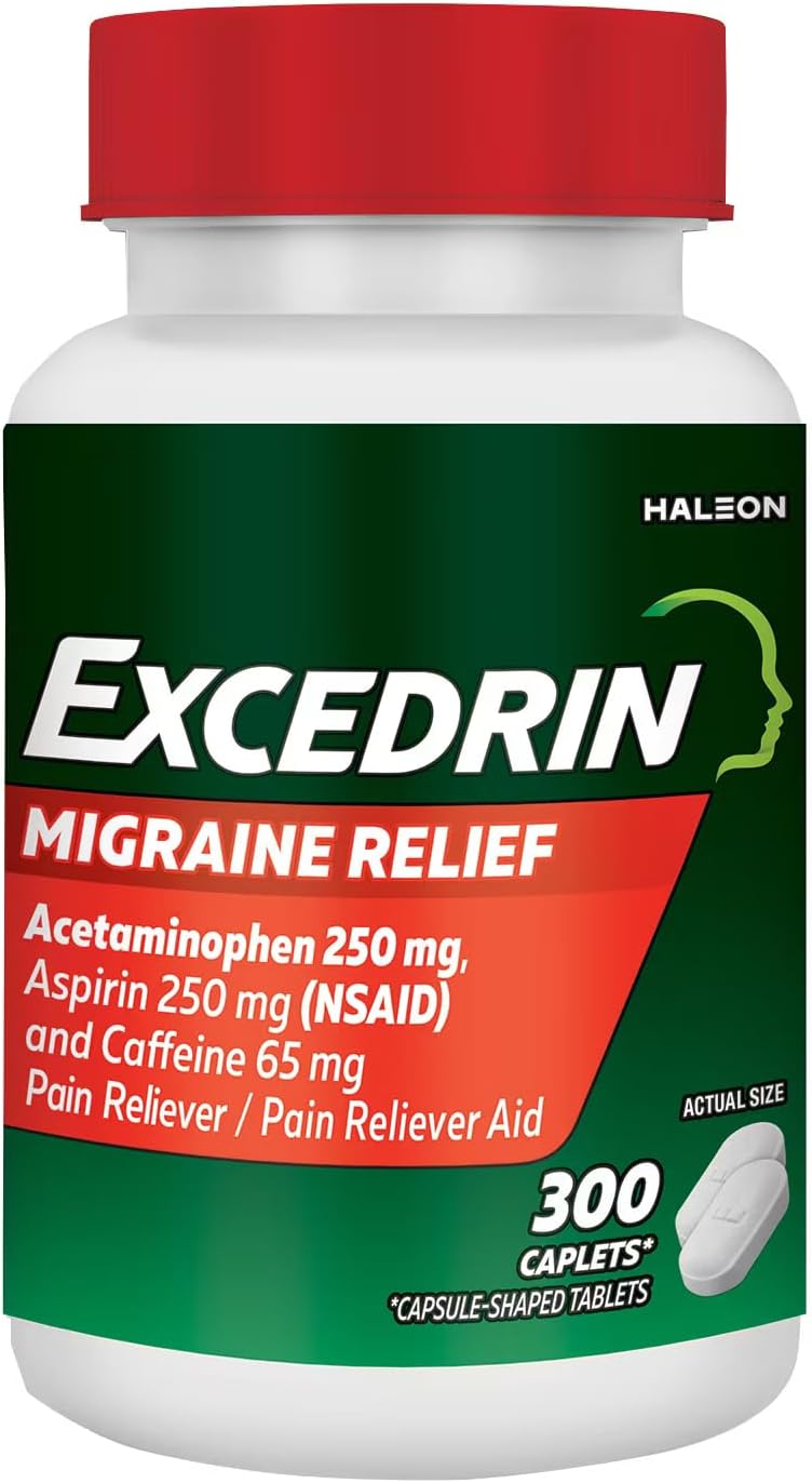 Amazon.com: Excedrin Migraine Relief - 300 Count : Health & Household