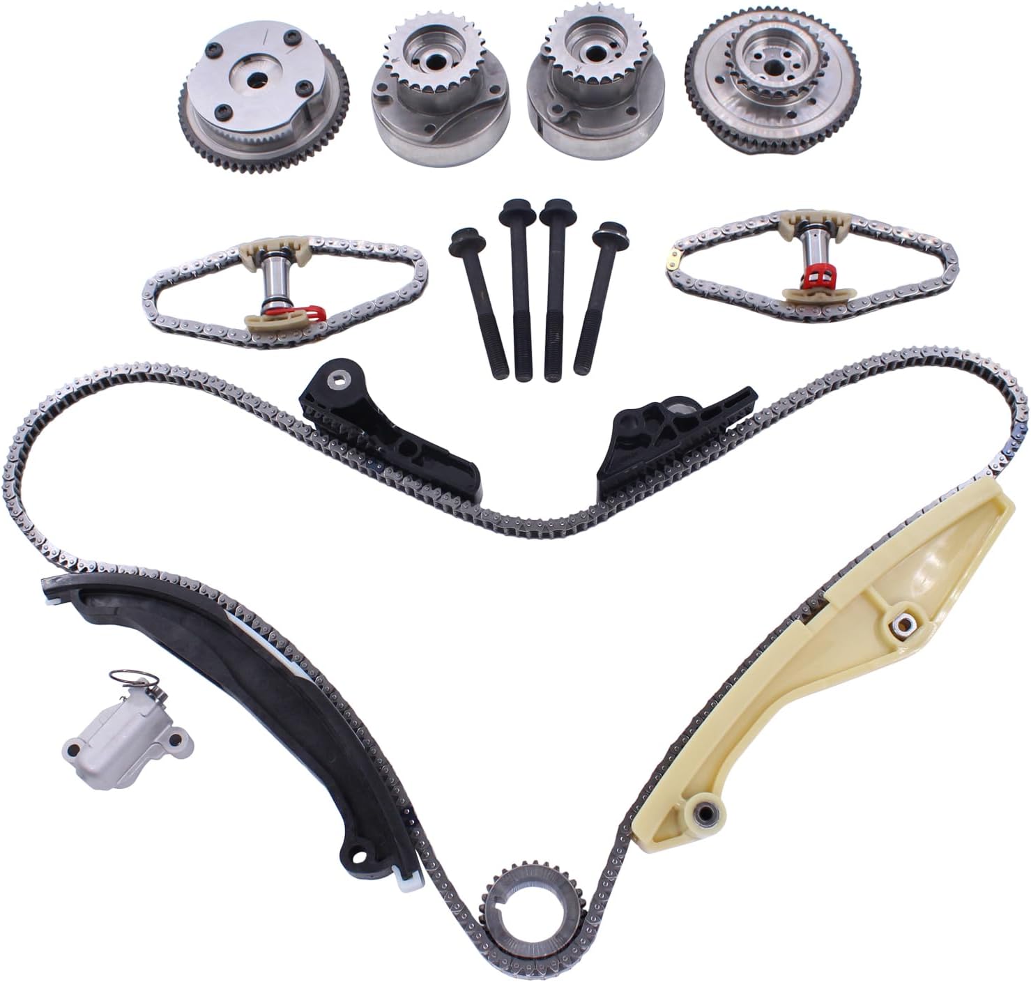 Amazon.com: ApplianPar Timing Chain kit for Ford F150 Edge Explorer ...