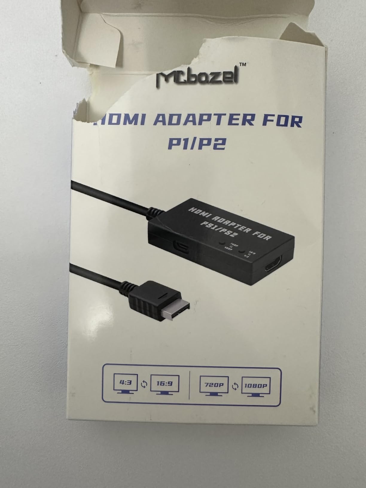 Mcbazel PS1/PS2 To HDMI Adapter,Multifunctional HDTV HDMI Cable Adapter ...