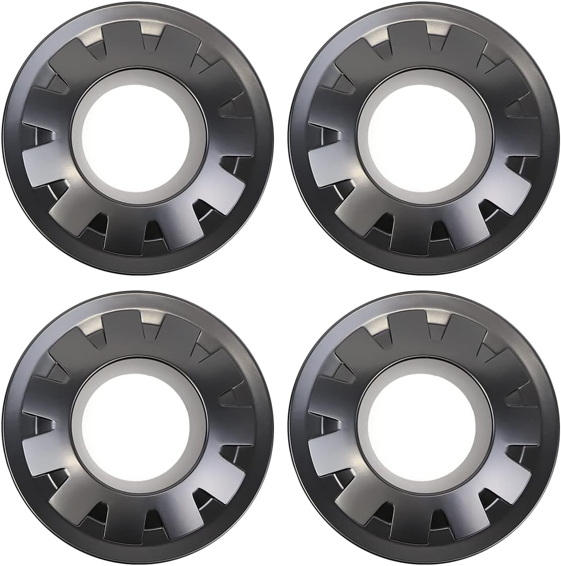 Amazon.com: ANODZU 4 Pack Wheel Hub Center Caps Cover Fit for Tesla ...