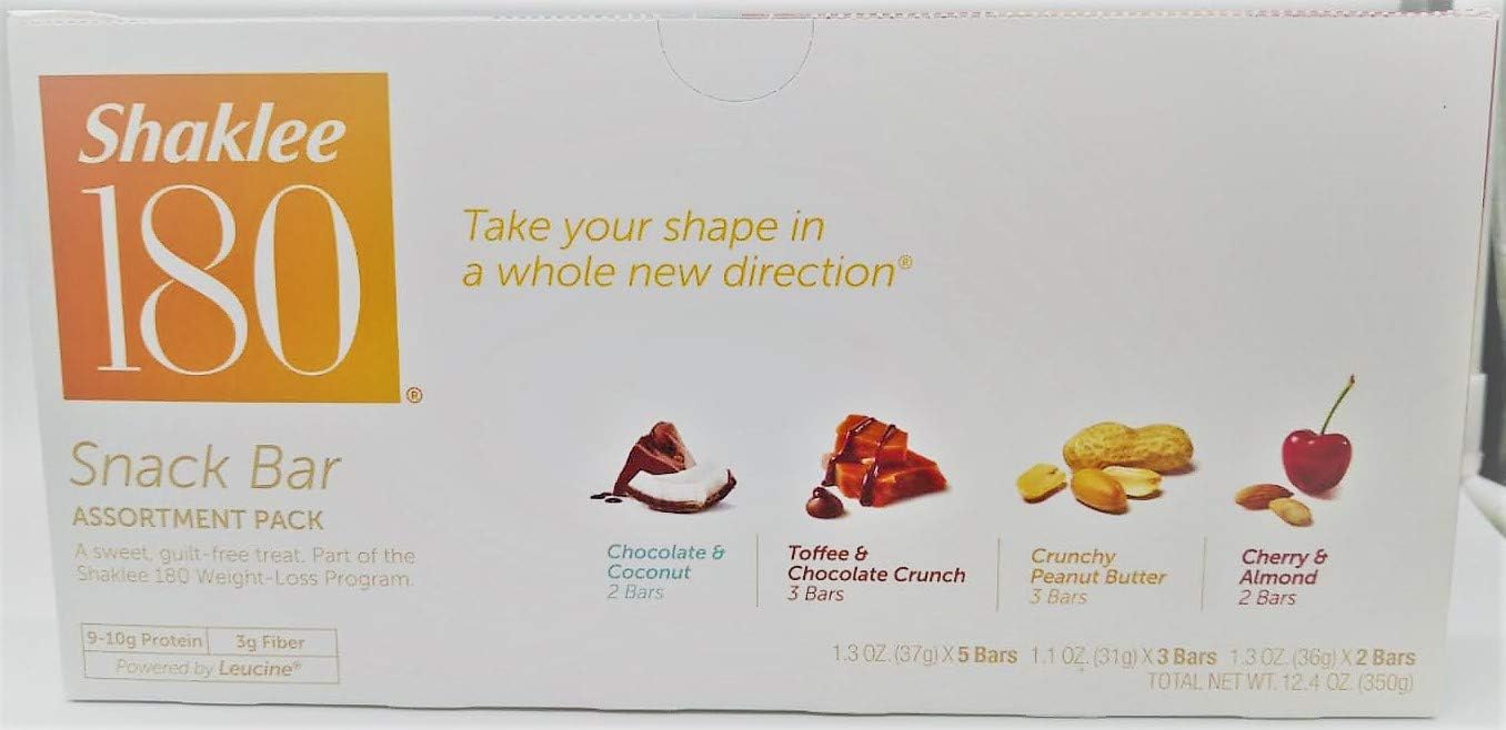 Amazon.com: Shaklee 180 Assorted Snack Bars : Health & Household
