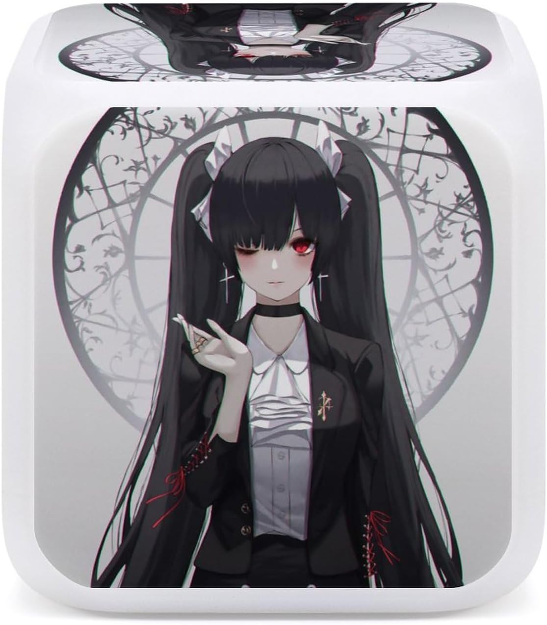 Amazon.co.jp: Alarm Clock, Black Haired Woman, Dark Girl, Anime ...