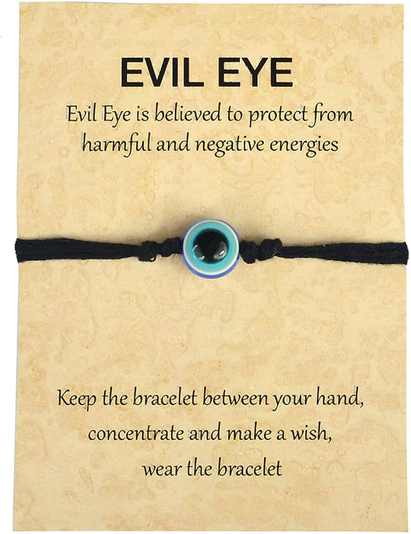 Crystu Adjustable Evil Eye Band Evil Eye Band Nazariya Bracelets/Band ...