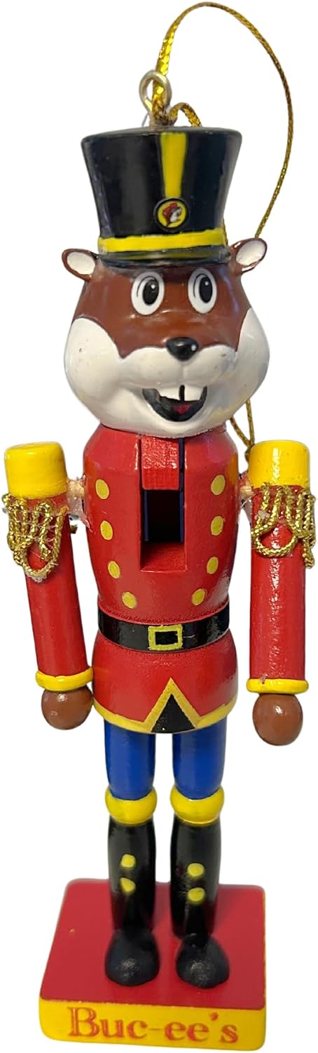Amazon.com: Buc-ee's Beaver Nutcracker Christmas Ornament, 6 Inch ...