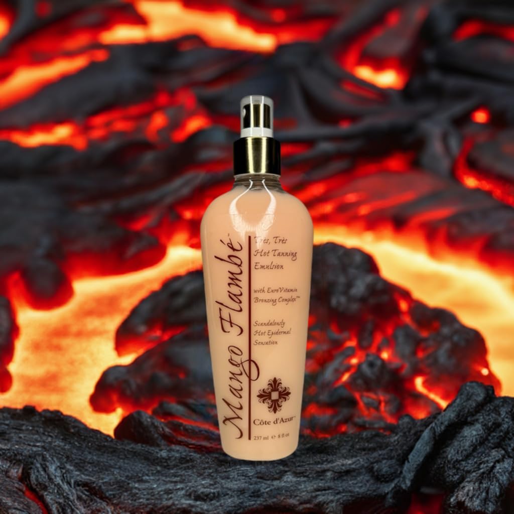 Amazon.com : John Abate Mango Flambe Tres Tres Hot Tanning Accelerator ...