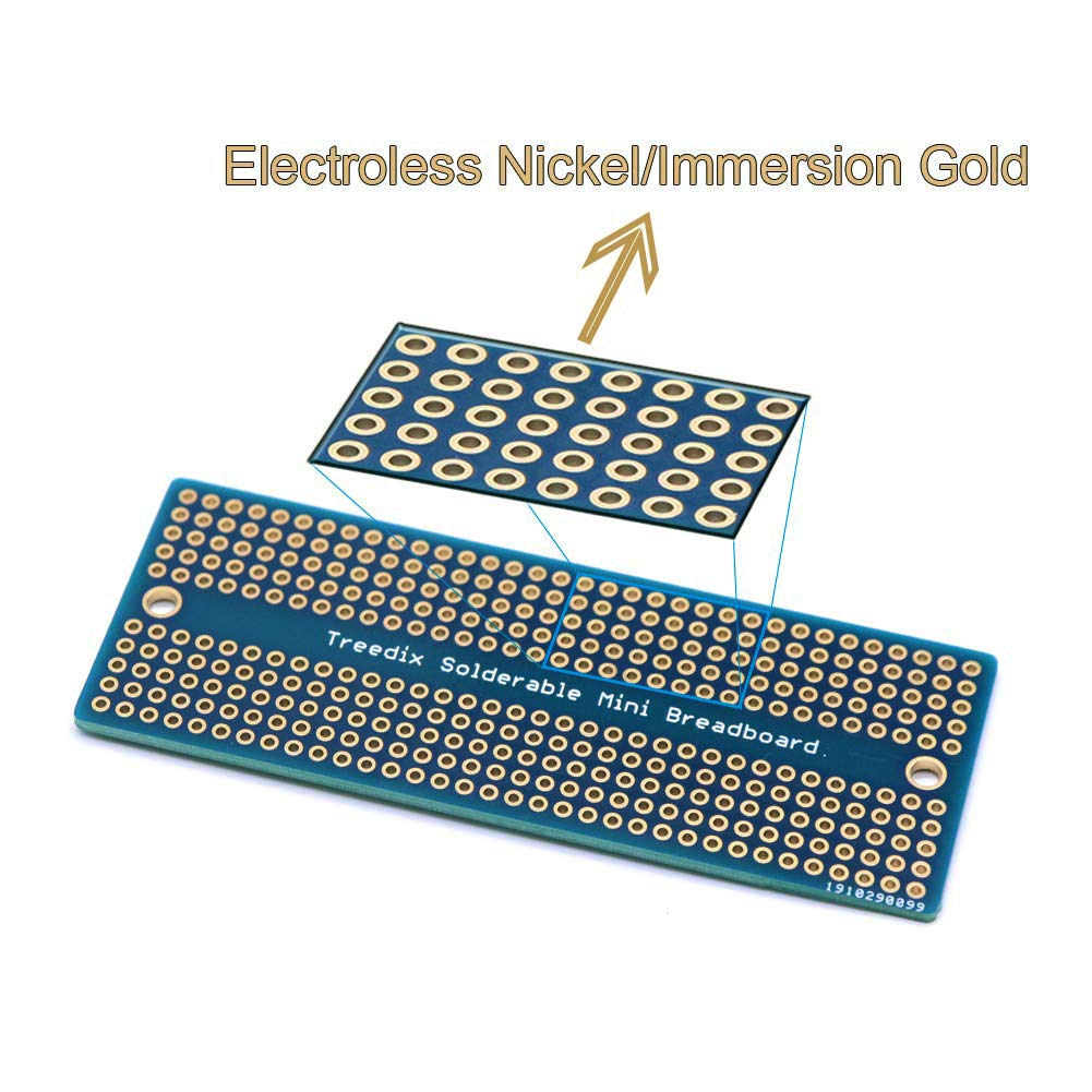 Snapklik.com : Treedix 6pcs Universal Board Solderable BreadBoard PCB ...