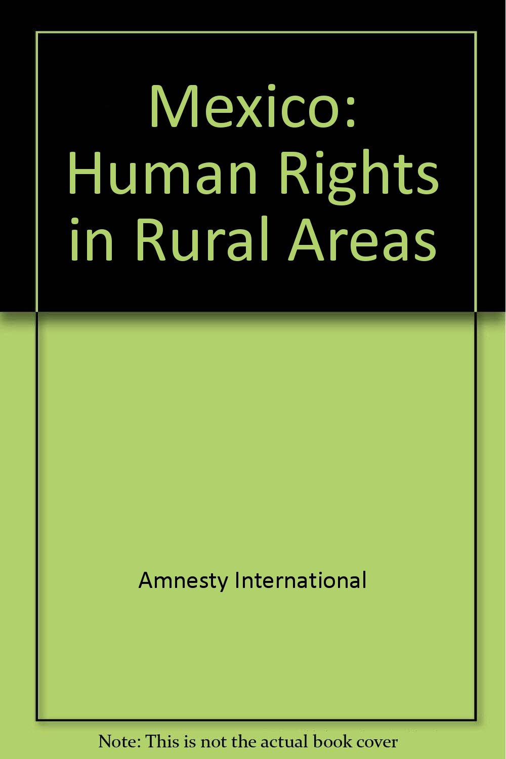 Mexico human rights in rural areas: Exchange of documents with the ...