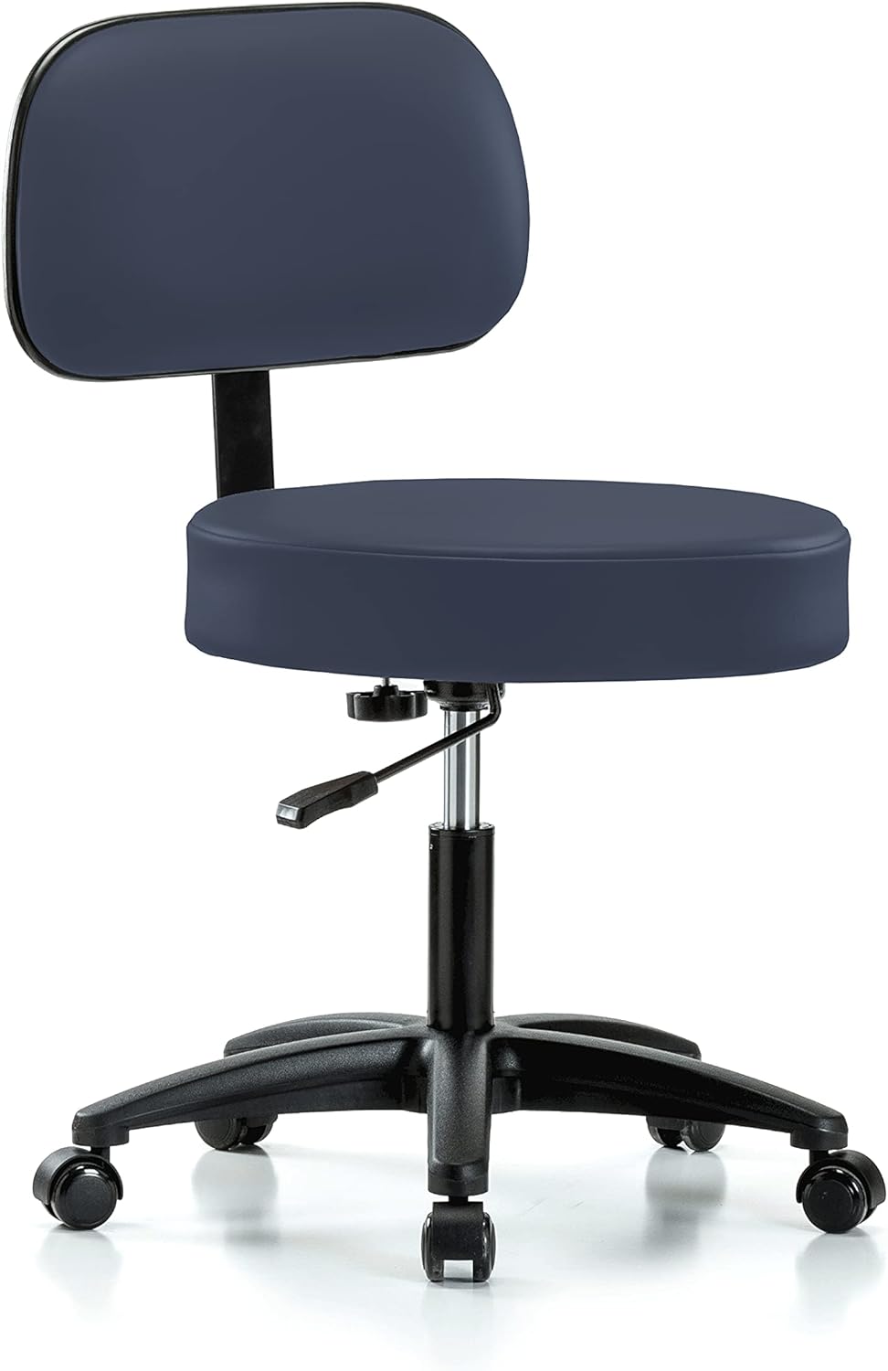 Amazon.com: Perch Walter Rolling Height Adjustable Exam Stool with Back ...