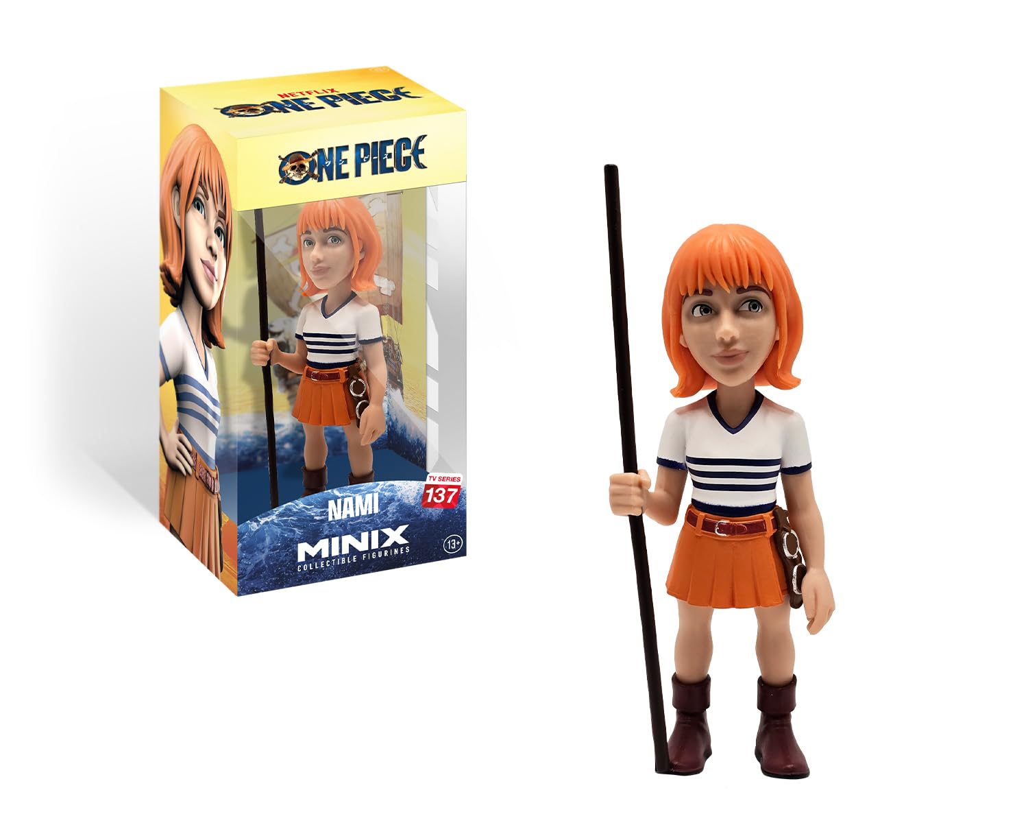 Buy MINIX Bandai Nami Model | Collectable Nami Figure From One Piece ...