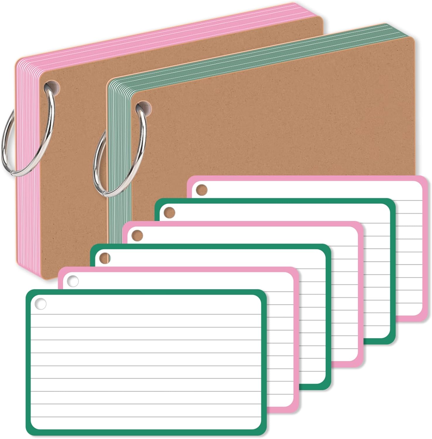 Amazon.com : Valtiner 120 Sheets Index Cards 3 × 5, Lined Note Card ...
