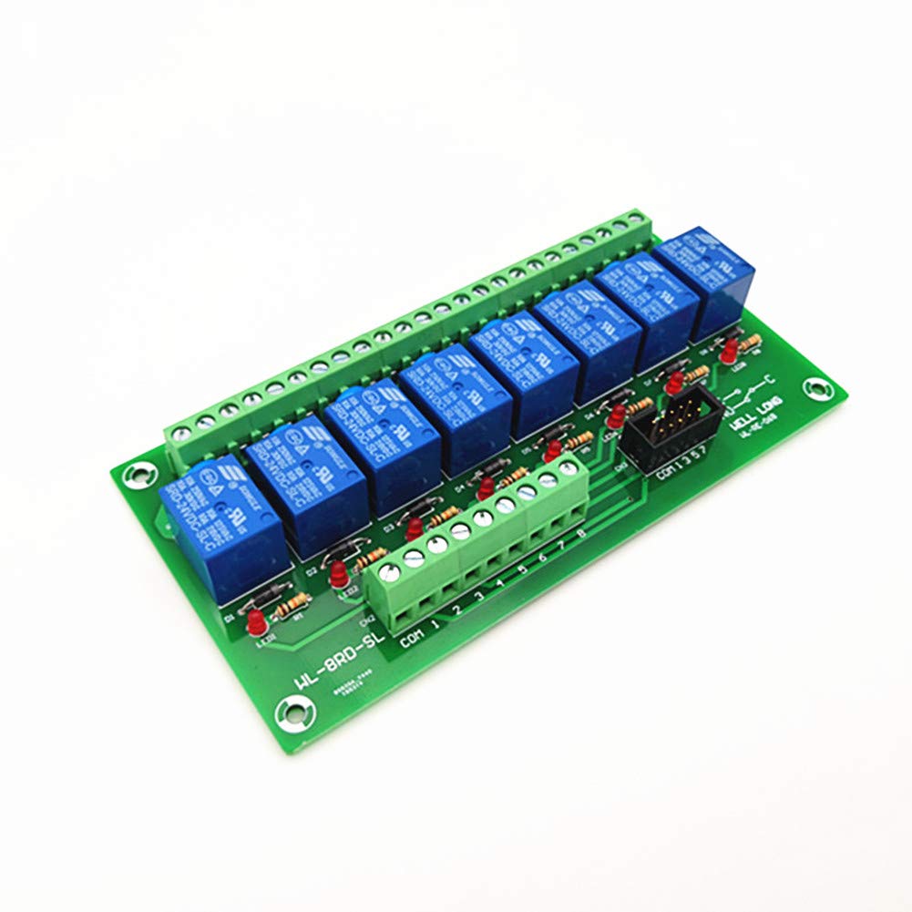 8 Channel Pnp Type 12v 10a Power Relay Interface Module | Desertcart INDIA