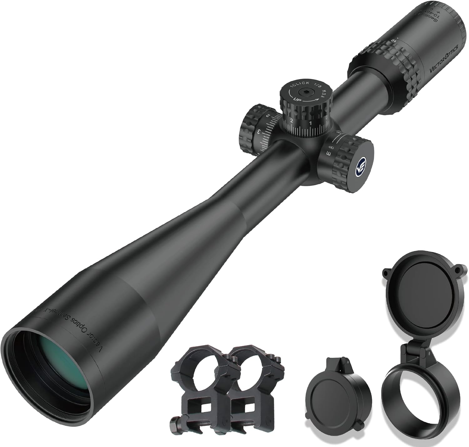 Amazon.com: Vector Optics Sentinel X 10-40x50 SFP Center Dot 1/8MOA ...