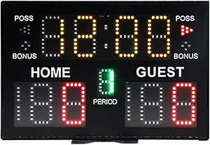 Amazon.com: FKHFTI LED Digital Scoreboard Electronic Scoreboard ...
