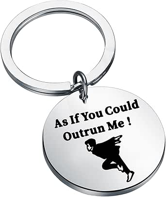 FEELMEM Inspired Gift As If You Could Outrun Me Keychain TV Series ...