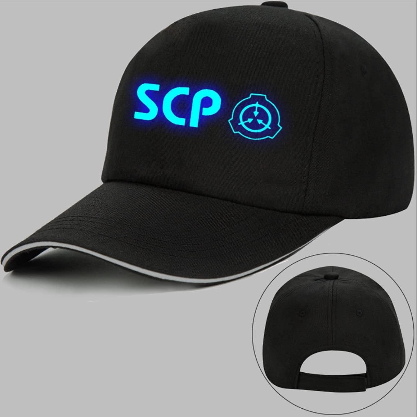 Amazon | SCP財団キャップ 帽子 SCP財団グッズ SCPマーク サイズ調整可能 メンズ レディース キッズ | キャップ 通販