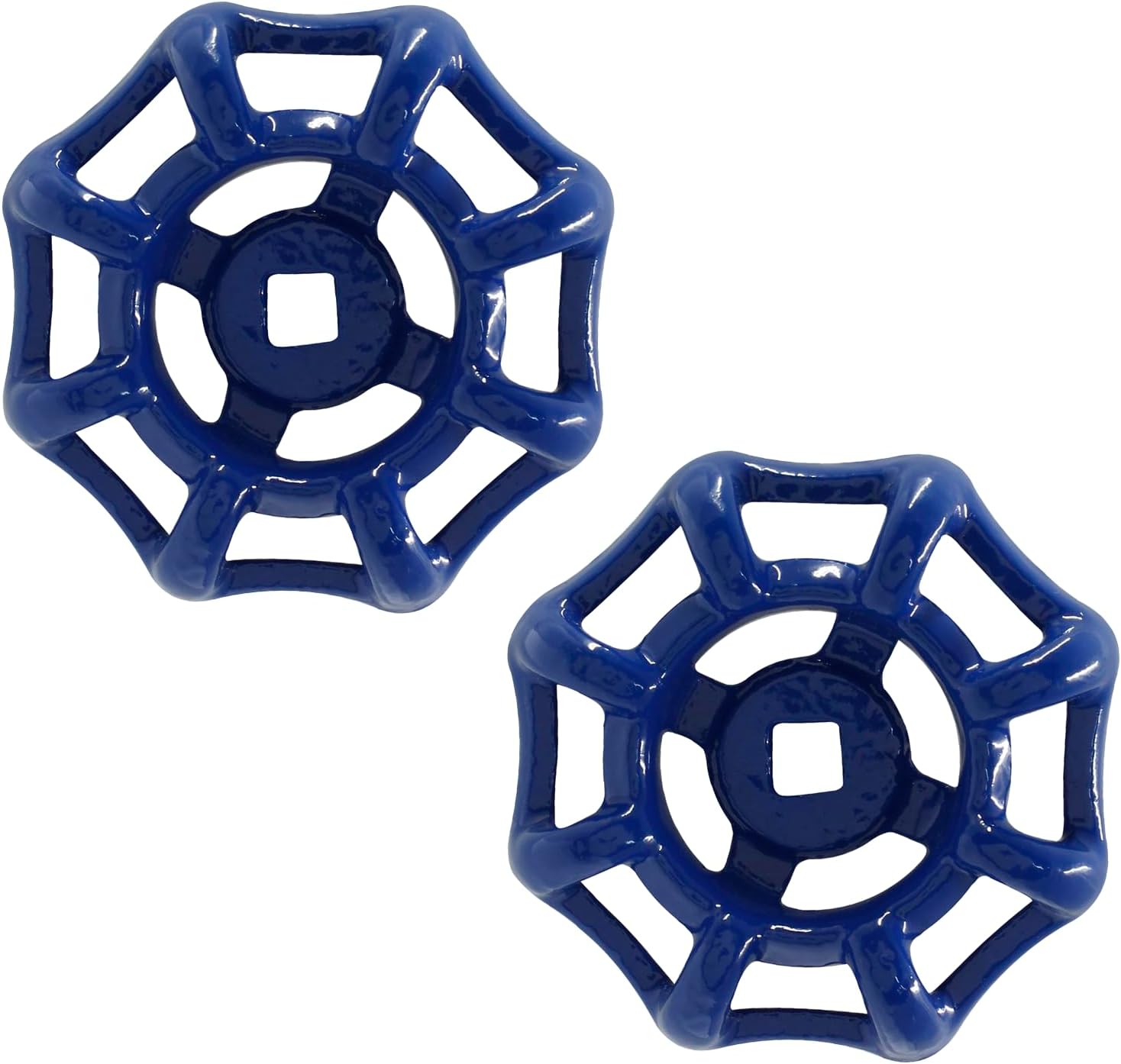 BokWin 2PCS Metal Outside Faucet Round Wheel Handle Hose Bib Handle ...