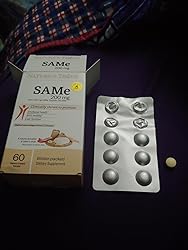 Amazon.com: SAM-e 200mg Daily Supplement - Vegan, Kosher, Non-GMO, Soy ...