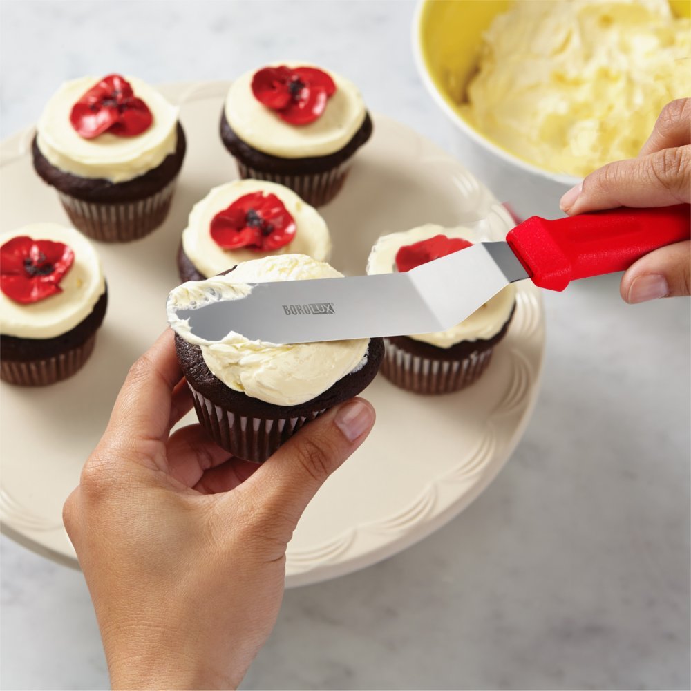 Snapklik.com : Emopeak Cake Decorating Spatulas - Stainless Steel Icing ...