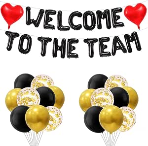 Amazon.com: Welcome To The Team Decorations New Employee Member Welcome ...