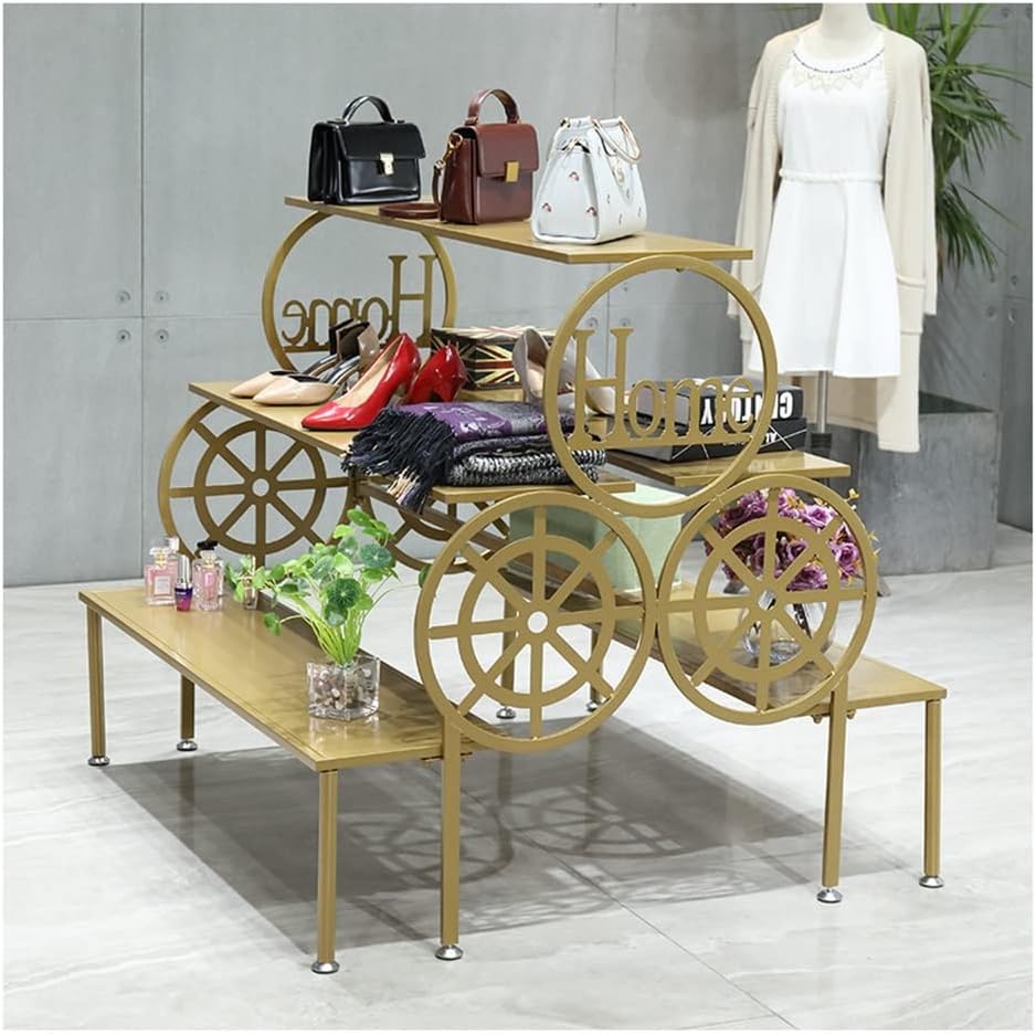 Amazon.com: Retail Display Tables For Shoe Shop, Standing Clothing ...