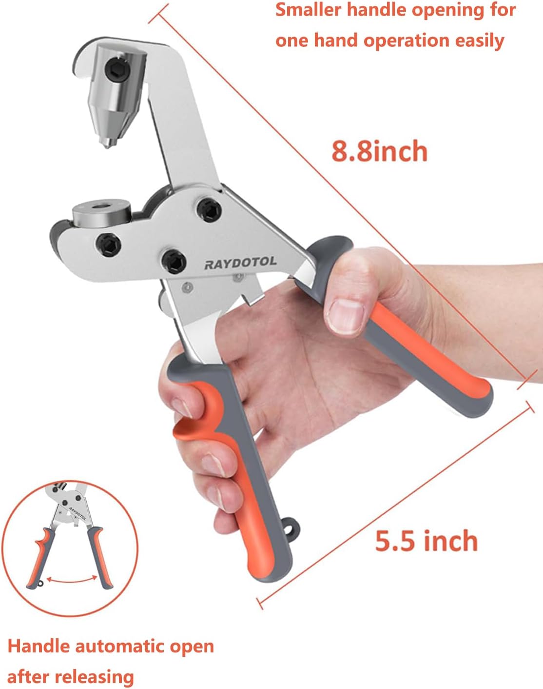 RAYDOTOL – Herramienta de instalación a presión, juego de herramientas ...