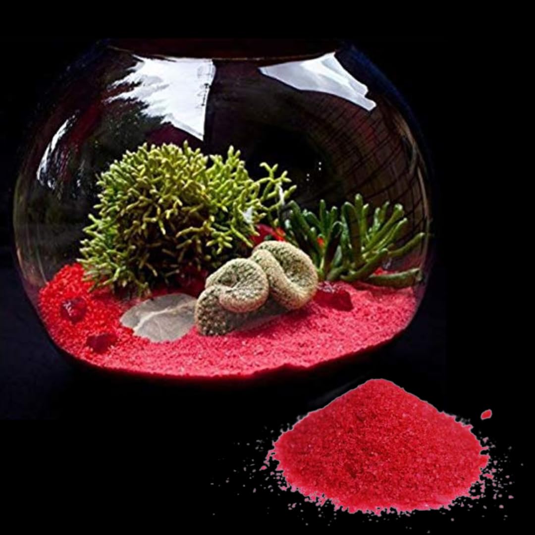 Decorative Colored Sand Art Sand, Craft Sand Scenic Sand Decor Colored