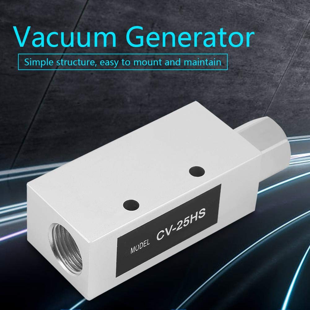 Snapklik.com : Vacuum Generator, CV-25HS Pneumatic Air Exhaust Vacuum ...