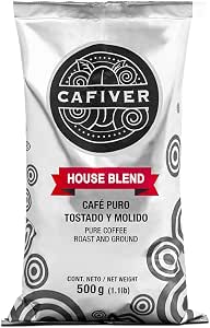 CAFIVER House Blend Regular 500g. Café estilo gourmet molido medio ...
