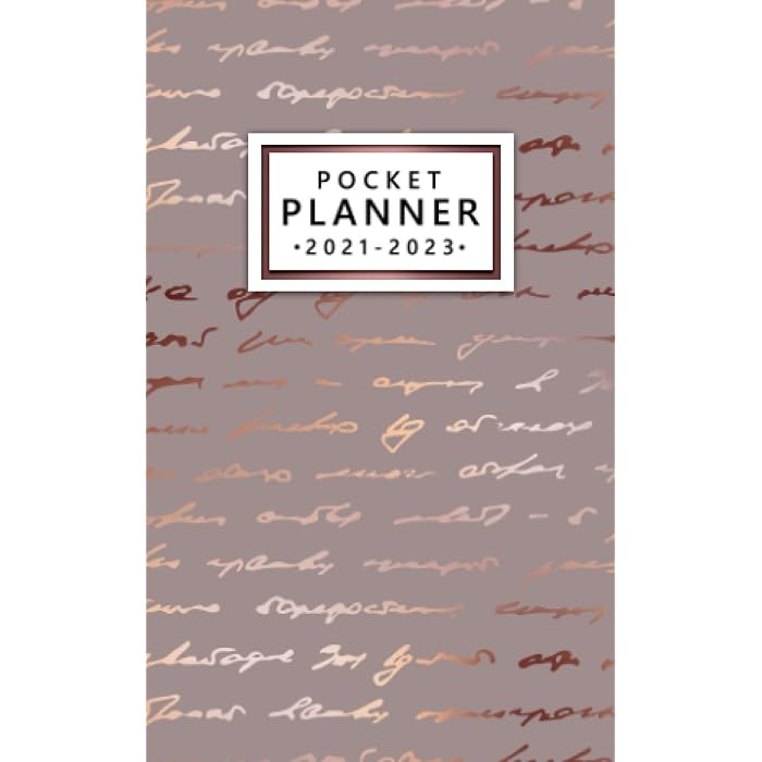 Buy 2021-2023 Pocket Planner: Amazing Three Year Monthly Organizer with ...
