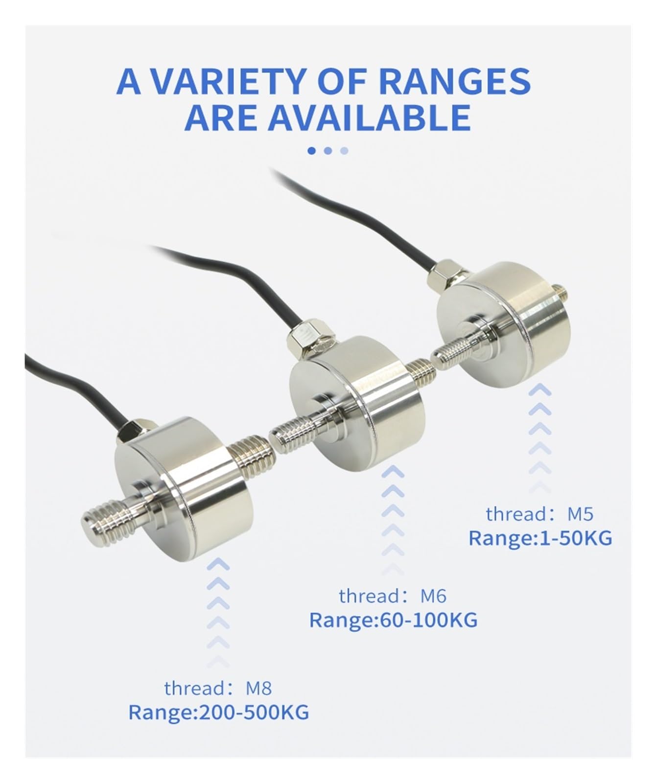 Snapklik.com : 50KG 500KG Thread Rod Small Size Membrane Box Load Cell ...