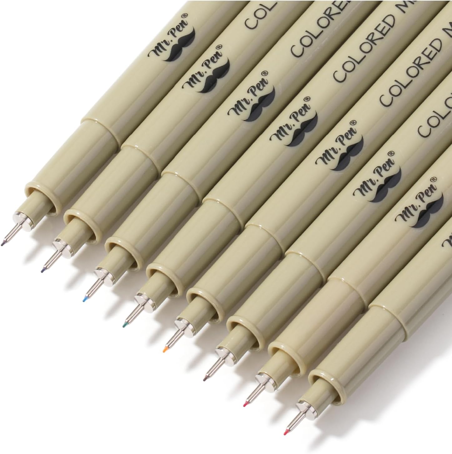 Amazon.com : Mr. Pen- Drawing Pens for Artists, 0.25mm, 8 Pack ...