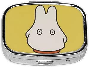 Amazon.co.jp: Miffy Pill Case, Medicine Case, 2 Tiers, Small, Rectangle ...