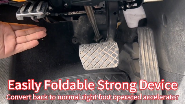 Watch Loveso Left Foot Accelerator Pedal Portable for Disabled Drivers ...