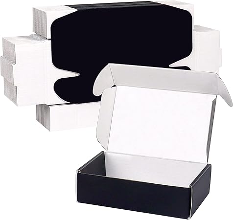 OUGEBOX 7x4.3x2 Inch | 18x11x5 CM Shipping Boxes for Small Business ...