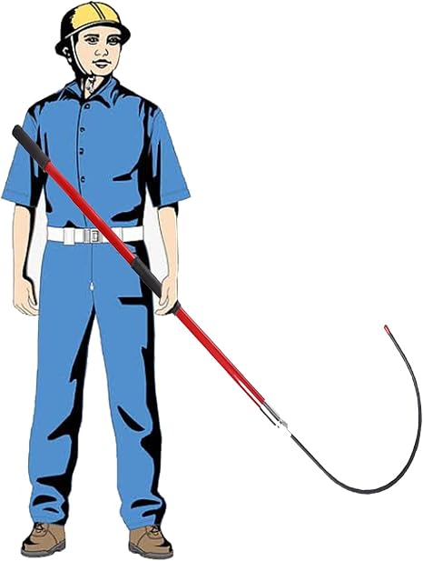 Amazon.com: QHZYMX High Voltage Insulated Rescue Hook, Portable ...
